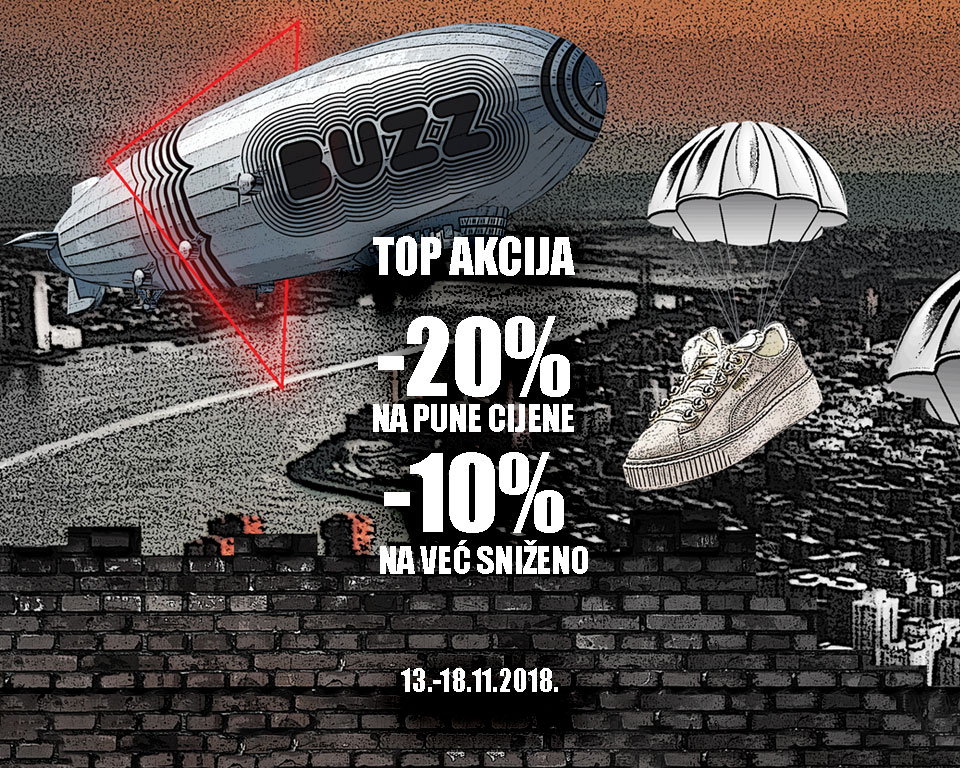TOP BUZZ akcija | Buzz Sneaker Station - Online Shop